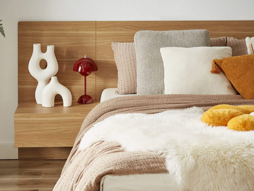 Eve Bed with 2 Bedside Tables Set – Lifely