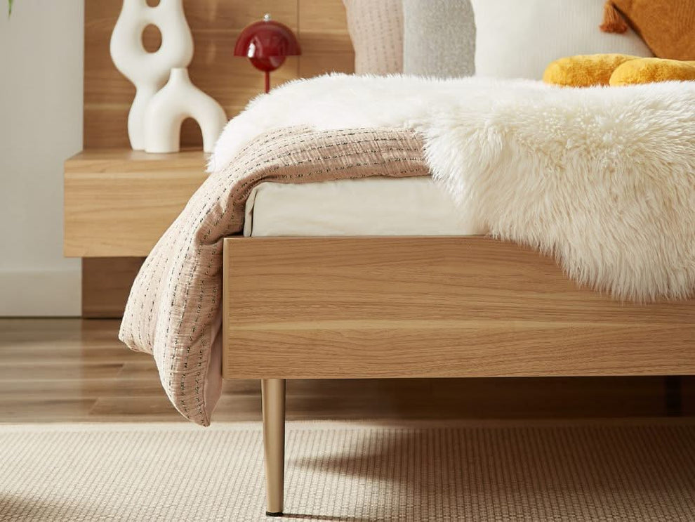 Eve Bed with 2 Bedside Tables Set – Lifely