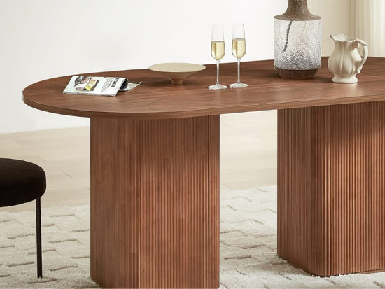 Explore Tate 6 Seater Dining Table - Walnut in style – Lifely brings ...