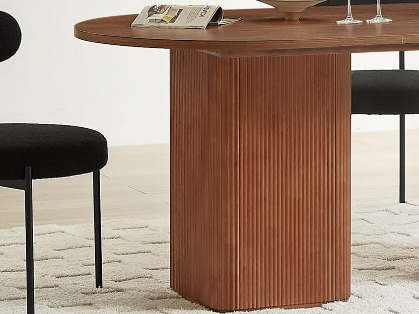 Buy Tate extendable dining table walnut | Lifely