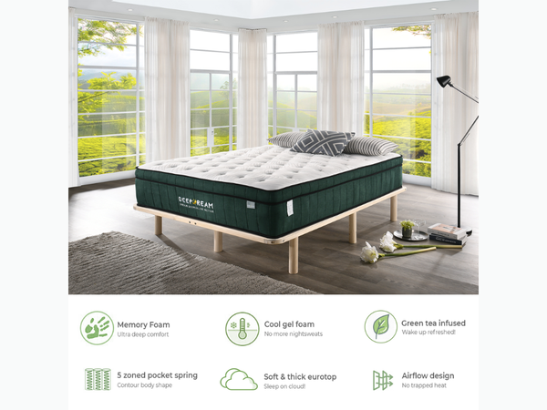 Deep Dream Green Tea Mattress – Lifely